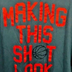 Nike | Shirts | 325 Retro Nike Ss Graphic Basketball Tee Shirt | Poshmark